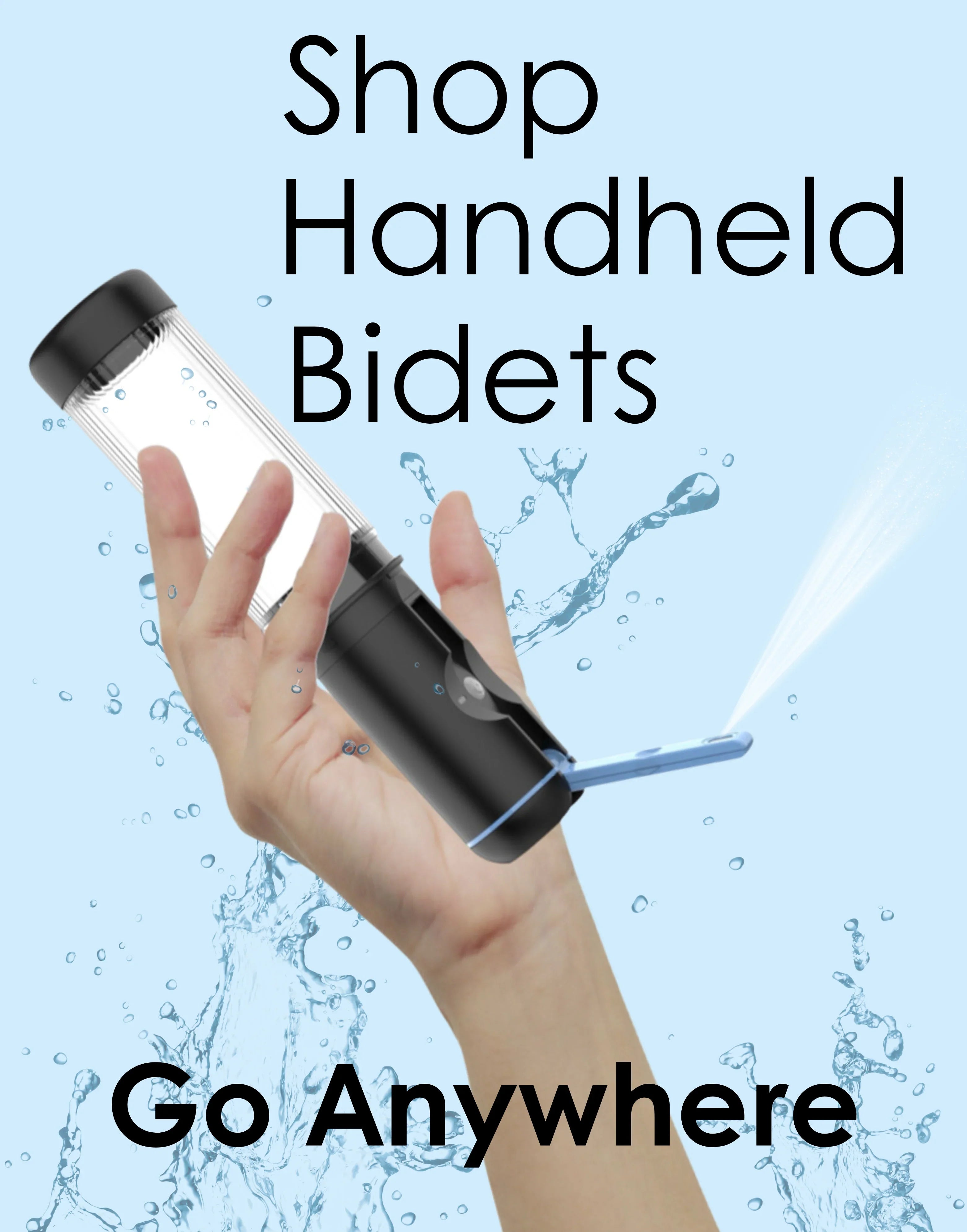 Portable Bidets - Go+, Go+ Max, iGo | Vikken – VIKKEN®